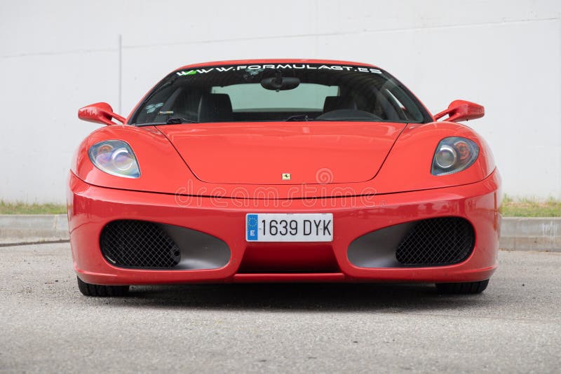 2004 Ferrari F430 Type F131, Front View Editorial Photography - Image ...