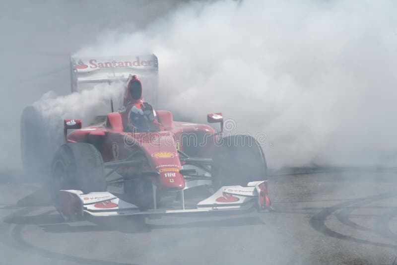 Ferrari F1 Burnout