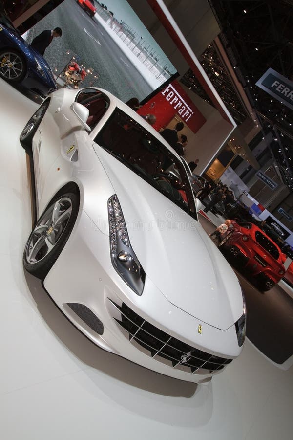 Ferrari FF - Geneva Motor Show 2012 Editorial Stock Photo - Image of ...