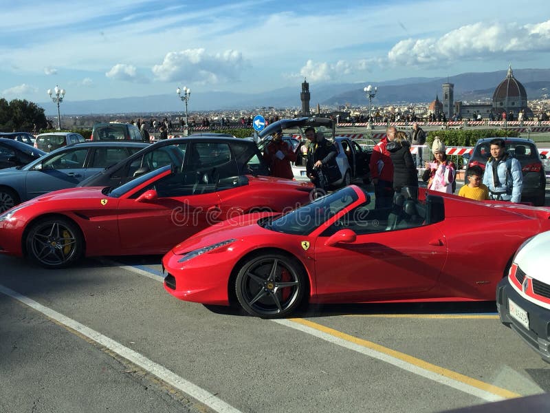 Ferrari Firenze editorial photo. Image of florence, hight - 126101536