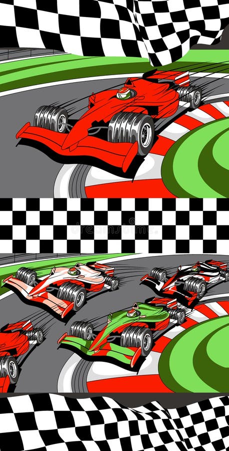 Ferrari Formula One Speedster Stock Vector - Illustration of wallpaper ...