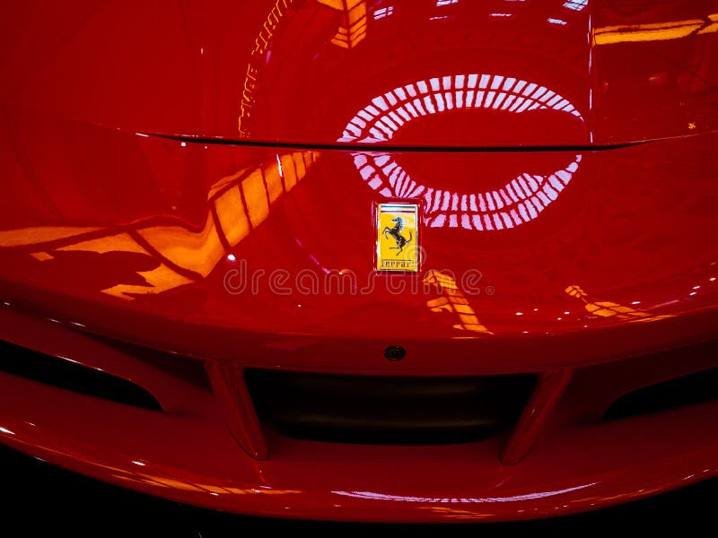 Ferrari 488 GTB editorial photography. Image of luxury - 187468902