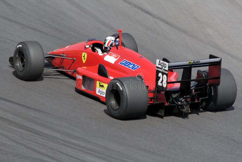 Ferrari Historic F1 on the Track Editorial Photography - Image of ...