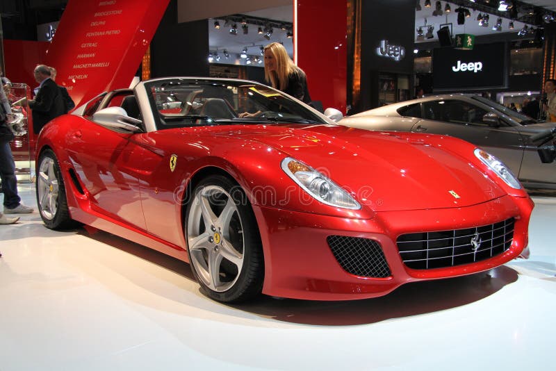 FERRARI SA Aperta editorial image. Image of france, fast - 16282945