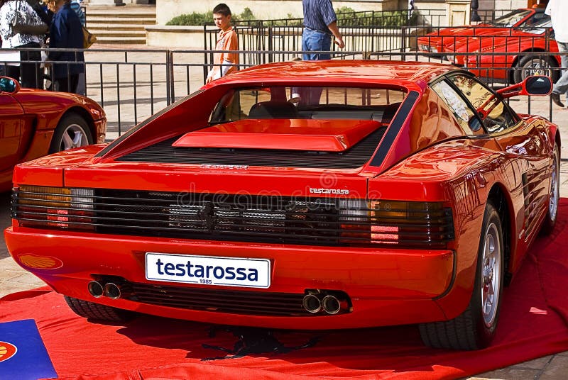 Ferrari Show Day - Testarossa - Rear Editorial Photo - Image of fast ...