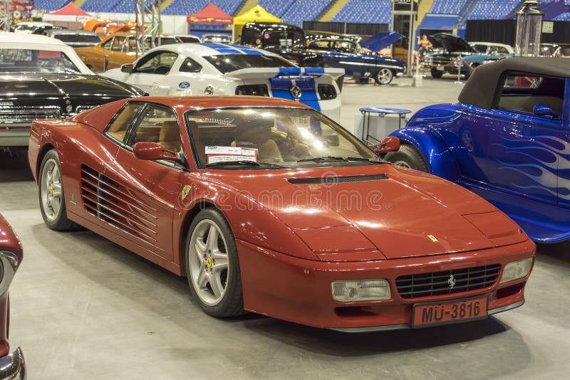 Ferrari Testarossa at the Mille Miglia Tribute Competition Editorial ...