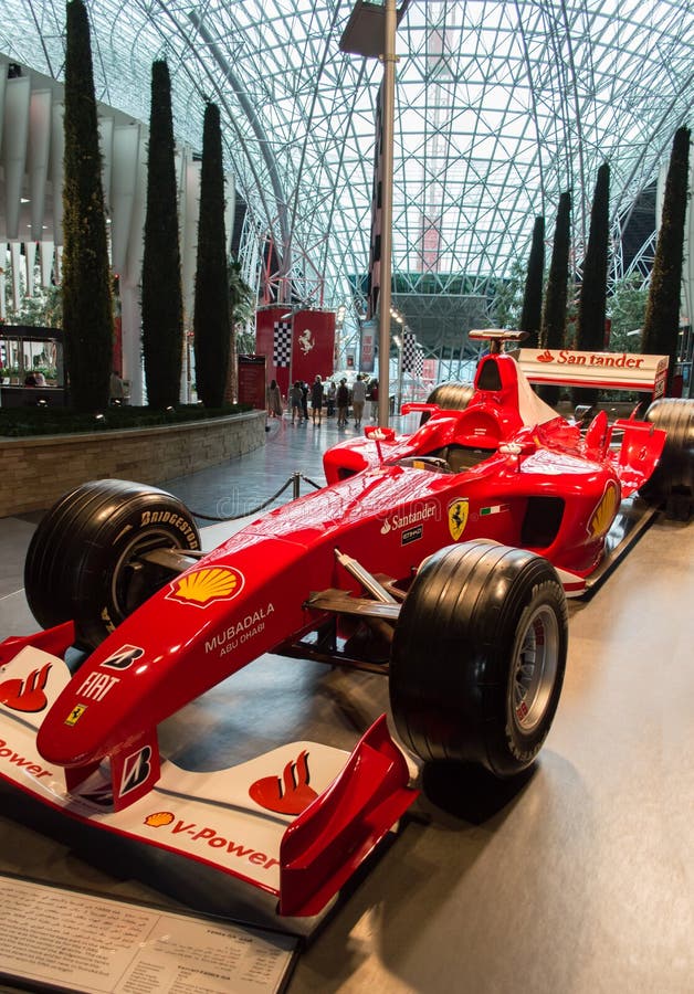 Ferrari World in Abu Dhabi editorial image. Image of inside - 31273560