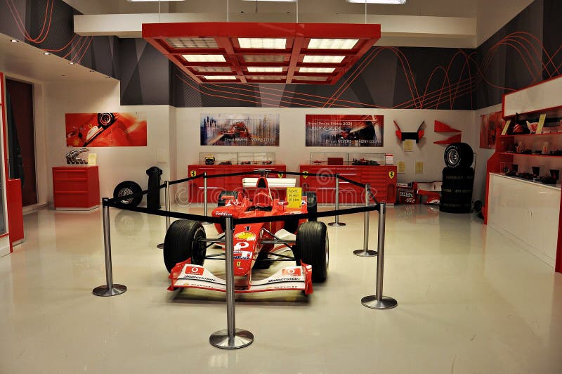Ferrari world editorial stock photo. Image of visit, panoramic - 56670488
