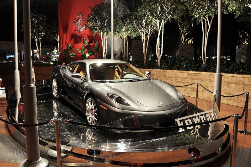 Ferrari world editorial stock photo. Image of united - 58240903