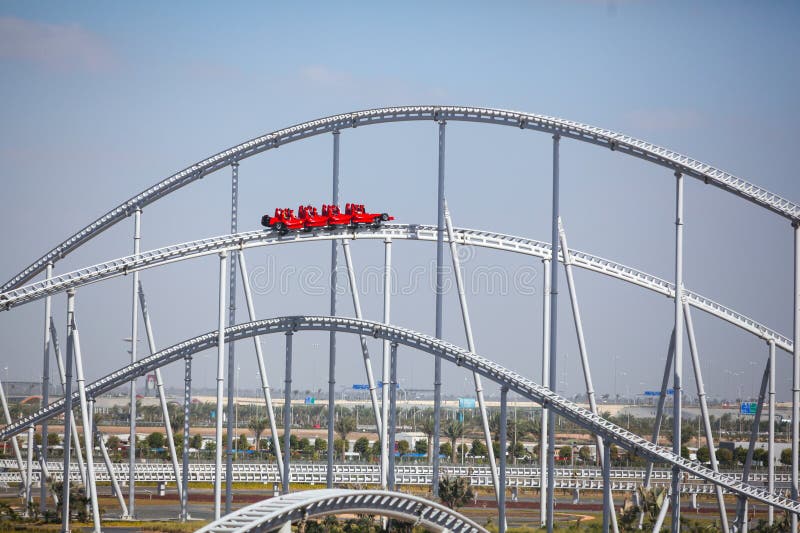 Ferrari World Park editorial image. Image of ferrari - 271754680