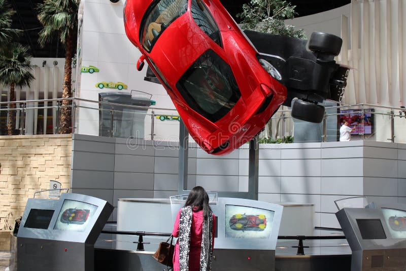 Ferrari world restaurant editorial stock image. Image of city - 91771359