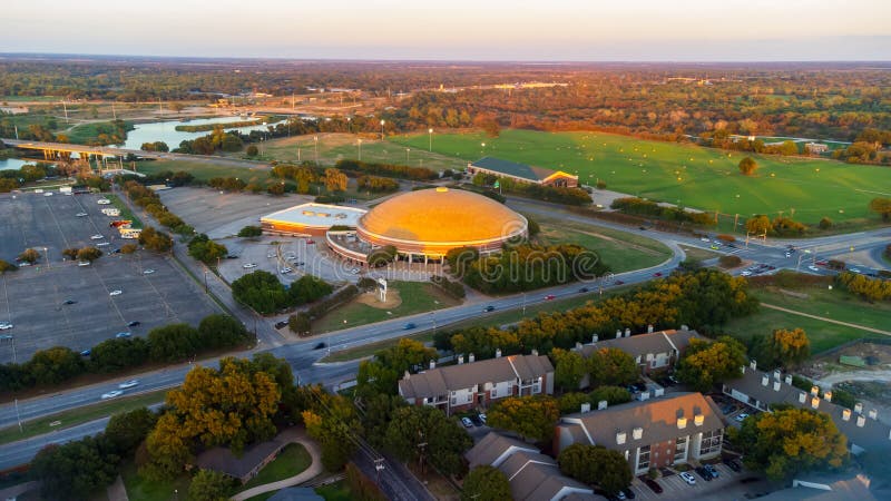 Ferrell Center on the Campus of Baylor University in Waco, Texas ...