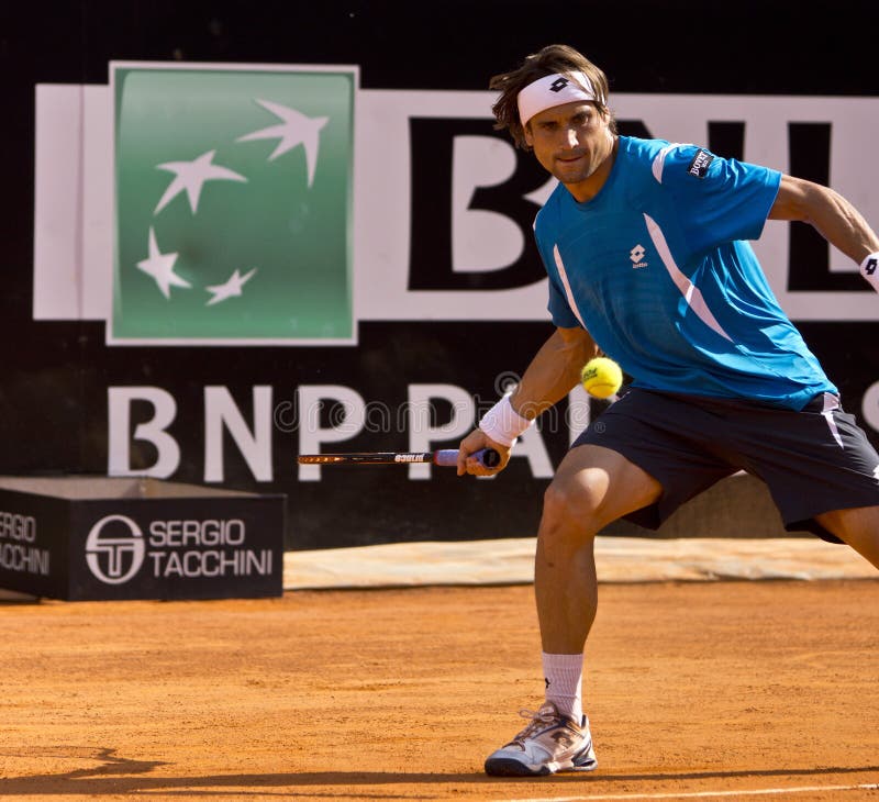 Ferrer editorial image. Image of tournament, nadal, rome - 25105630