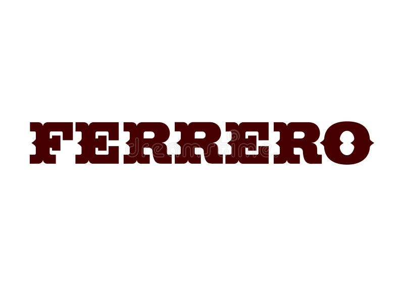 Ferrero Logo stock illustration. Illustration of panettone - 305363921