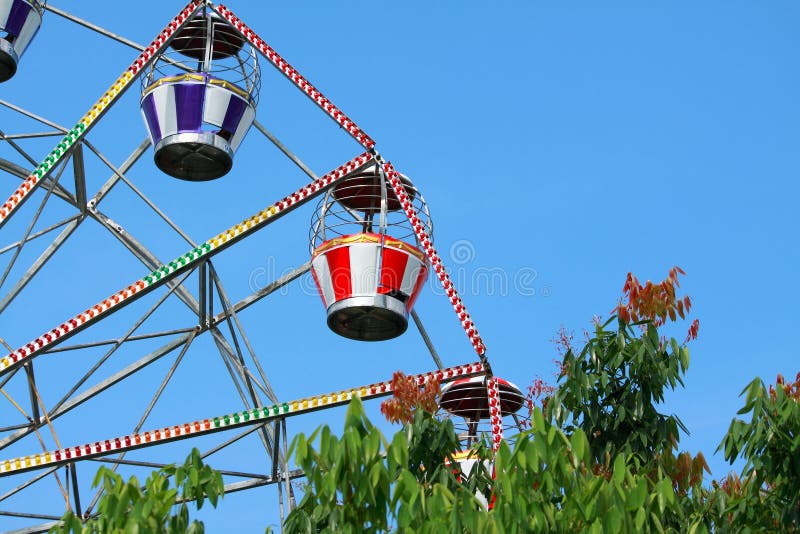 Ferris Wheel stock photo. Image of primary, ride, fast - 17706400
