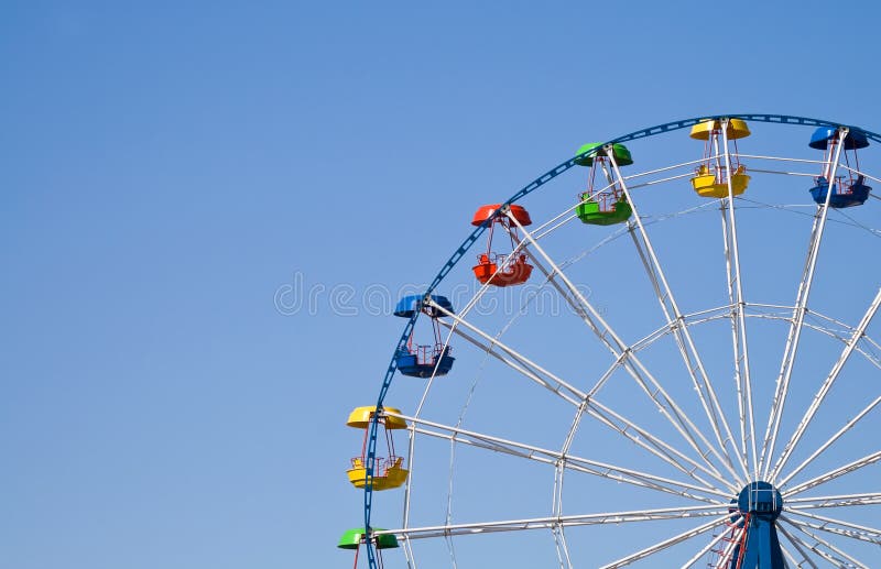 Ferris wheel stock image. Image of recreation, amusement - 19091545