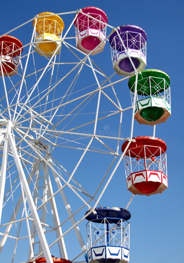 Ferris wheel stock image. Image of colors, giant, heights - 28135209