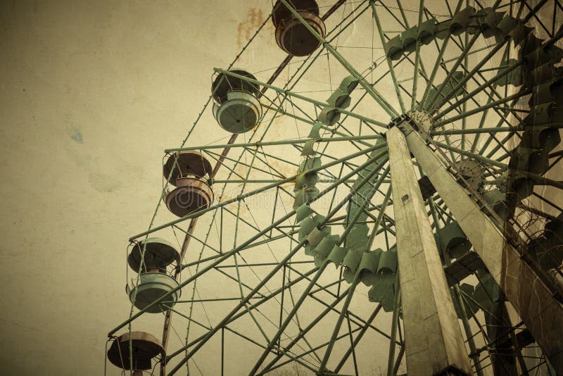 Old ferris wheel stock image. Image of ferris, recreation - 9023797