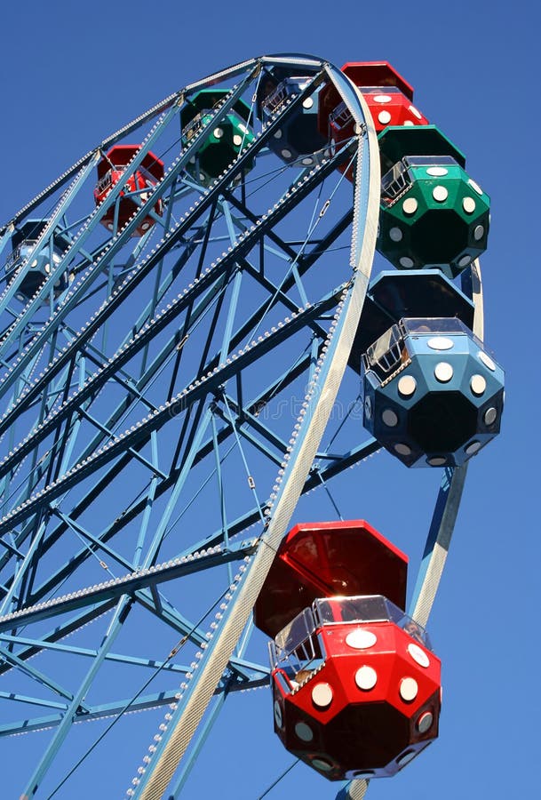 Ferris wheel stock photo. Image of children, local, park - 976880