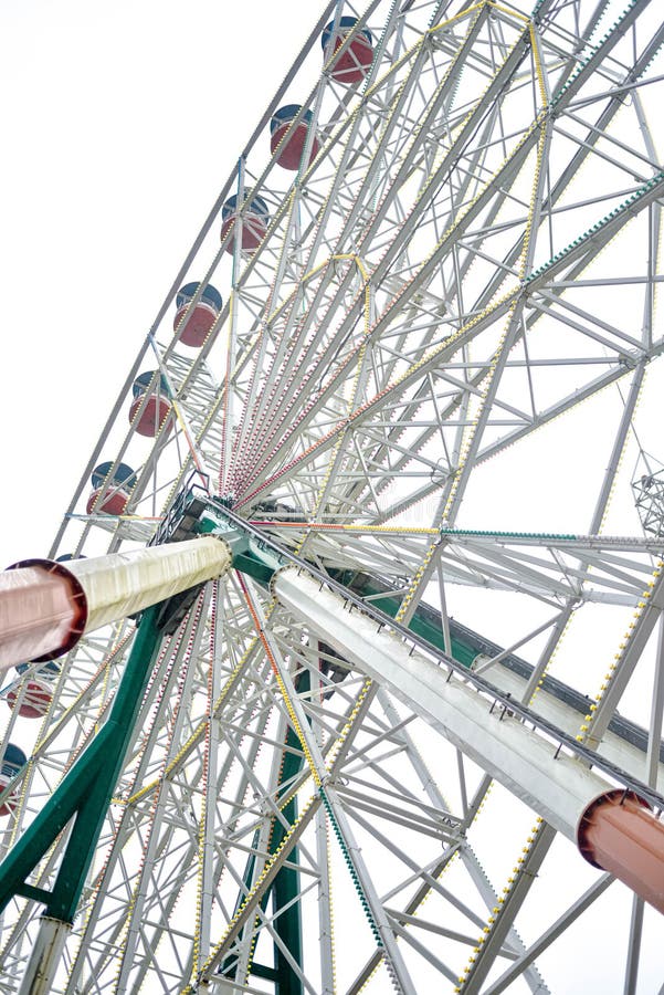 Ferris Wheel in Amusement Park. Georgia Stock Image - Image of ...