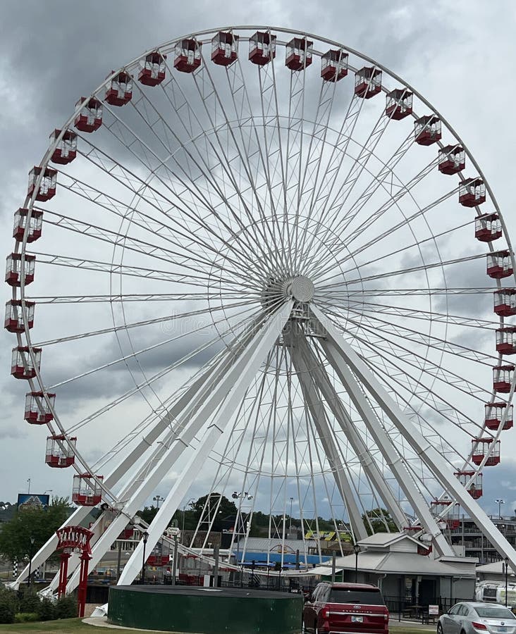 Ferris Wheel in Branson, Missouri Stock Photo - Image of united ...