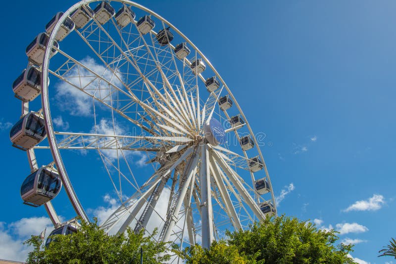 Cape Wheel in Cape Town stock photo. Image of round, victoria - 29790958