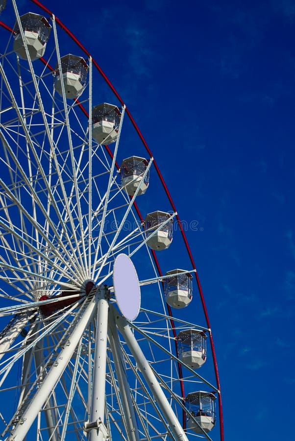 Ferris Wheel Carnival Ride stock photo. Image of high - 142477608