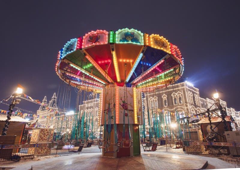 Ferris wheel carousel stock image. Image of circle, beer - 108996901