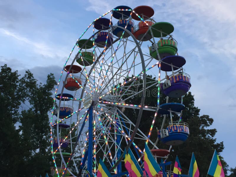 Ferris wheel stock photo. Image of wheel, ferris, county - 76240928