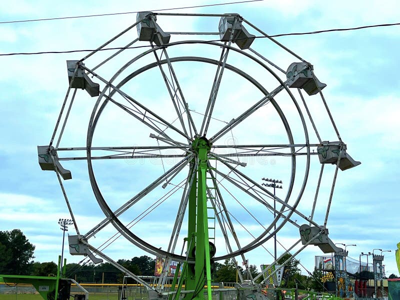 Ferris wheel stock image. Image of wheel, amusement - 291669217