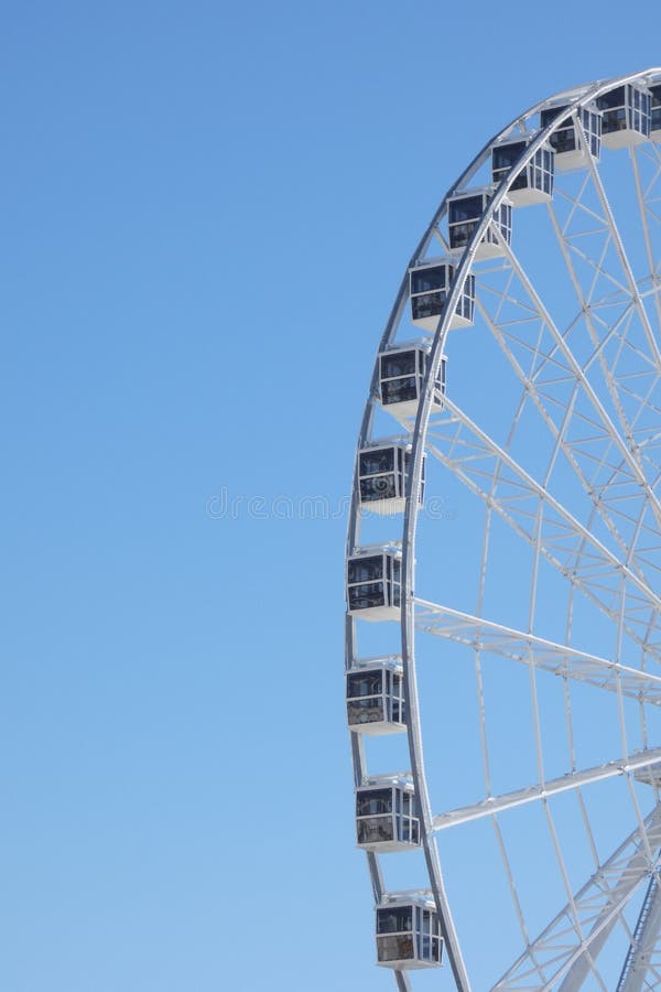 Ferris Wheel stock image. Image of wheel, spinning, entertainment ...