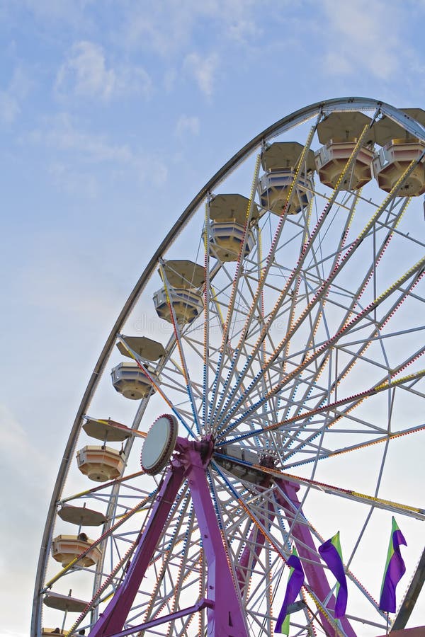 Ferris-wheel at the fair stock image. Image of circular - 6828087