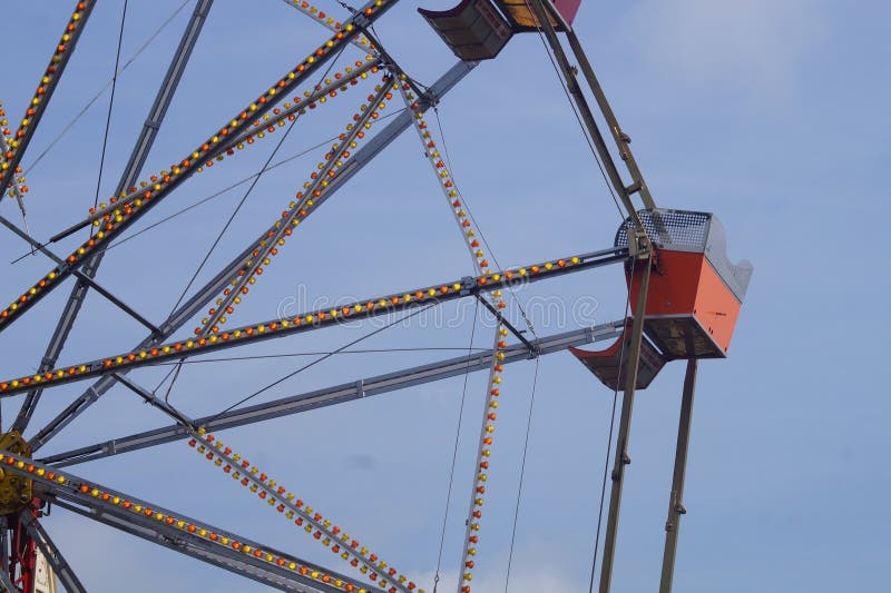 Ferris Wheel, Fair Ground Ride Stock Image - Image of wheel, ride ...