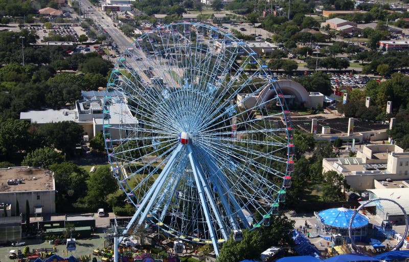 Ferris wheel editorial stock image. Image of huge, texas - 34553719