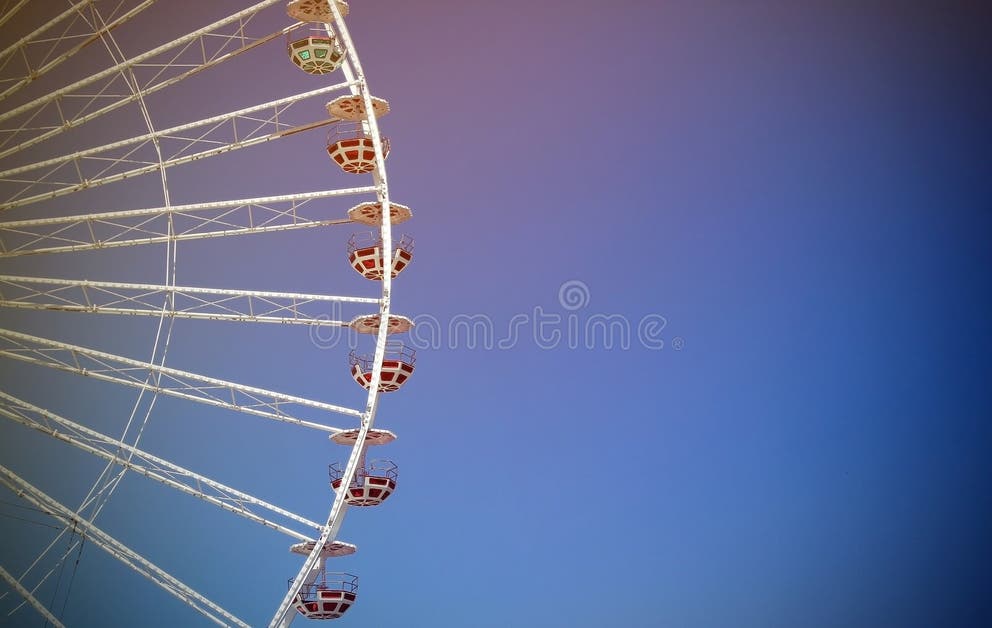 Ferris wheel stock photo. Image of moment, view, ferris - 84536084