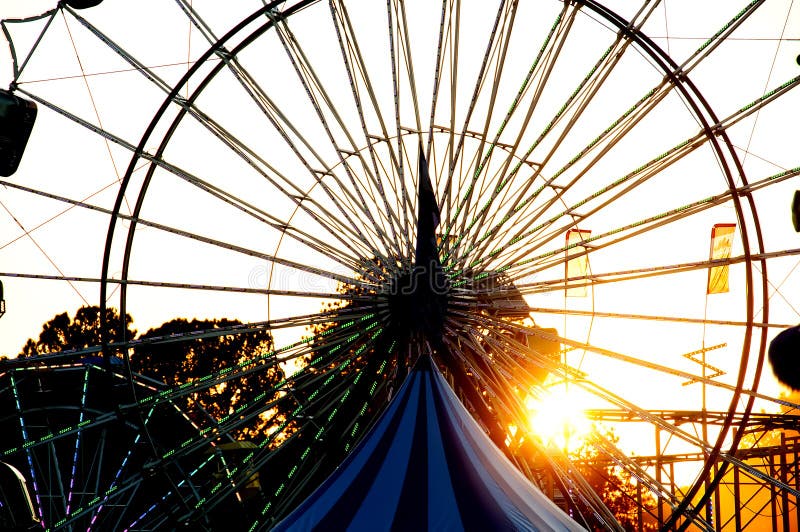 Ferris Wheel stock photo. Image of fairground, fair, afternoon - 36262440
