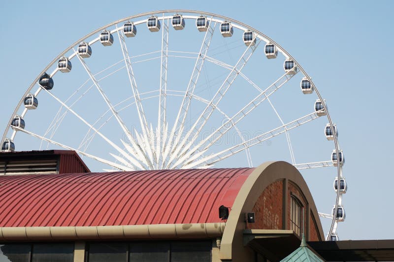 Ferris wheel stock photo. Image of metal, high, park - 38327956