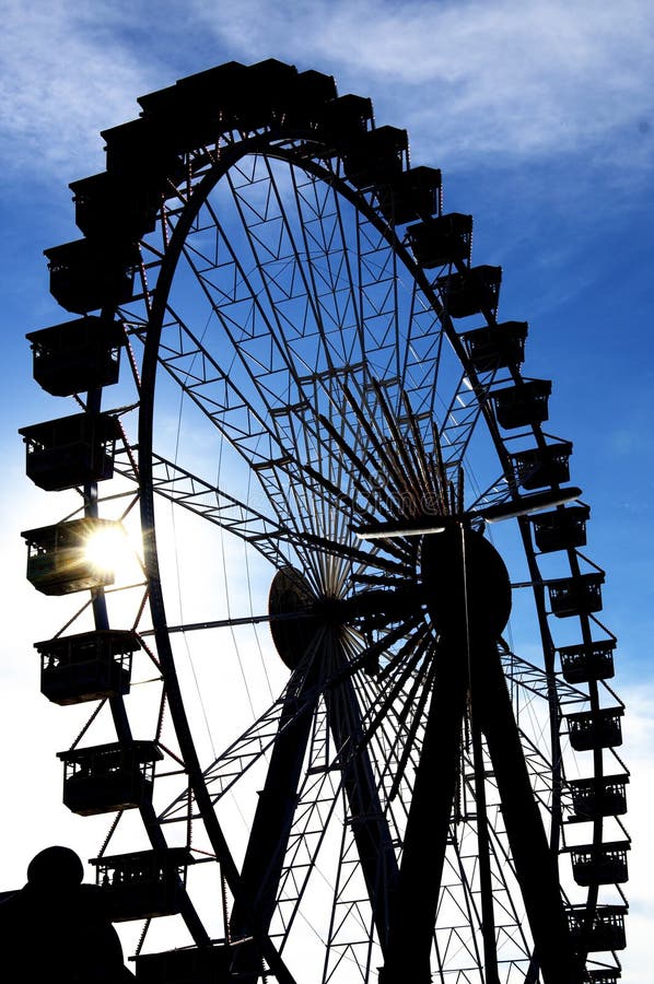 Ferris Wheel stock photo. Image of fair, huge, theme - 43365396