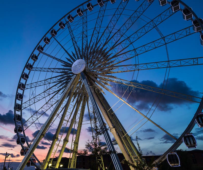 Ferris wheel in Liverpool stock photo. Image of heritage - 179155508 Ferris wheel in Liverpool stock photo. Image of heritage - 179155508