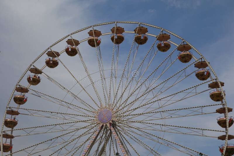 Ferris Wheel stock photo. Image of pleasure, ferris, observation - 42922920
