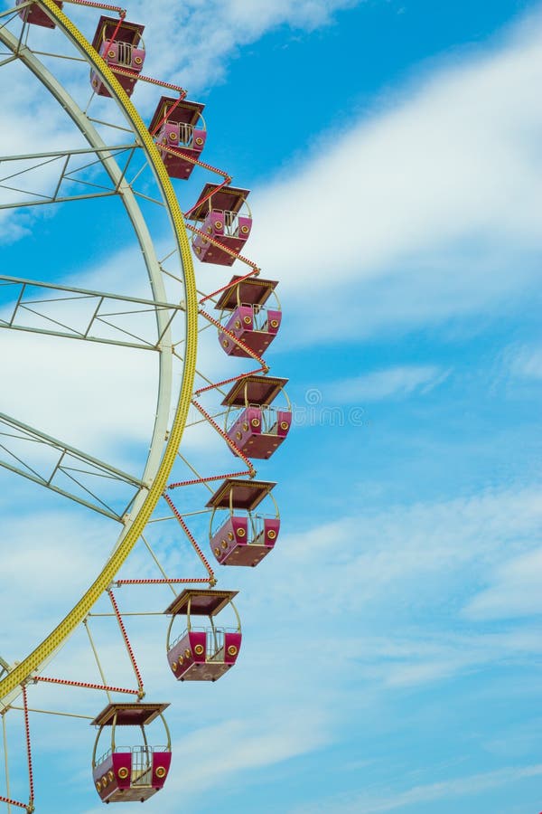 Ferris Wheel, Observation Wheel, Big Wheel Stock Photo - Image of ...