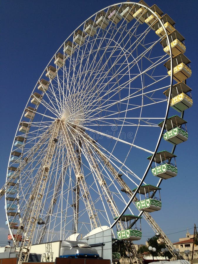 Ferris wheel stock image. Image of wheel, avignon, ferris - 42629315