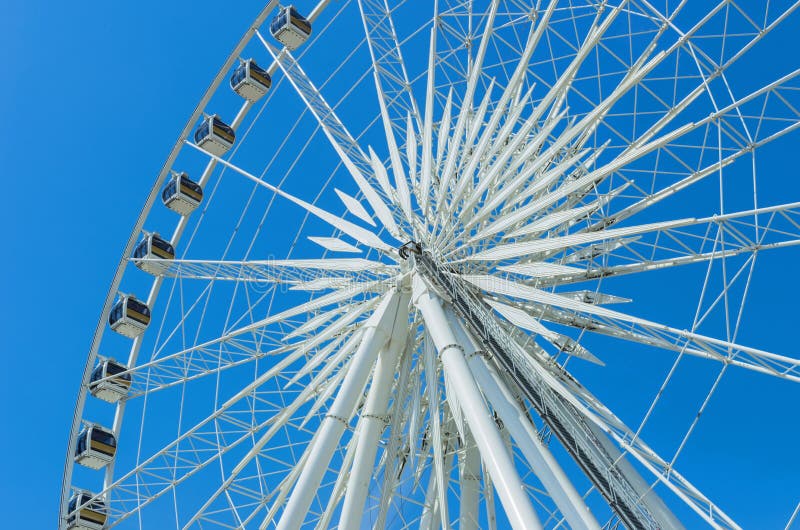Ferris wheel stock image. Image of play, outdoor, revolution - 38819731