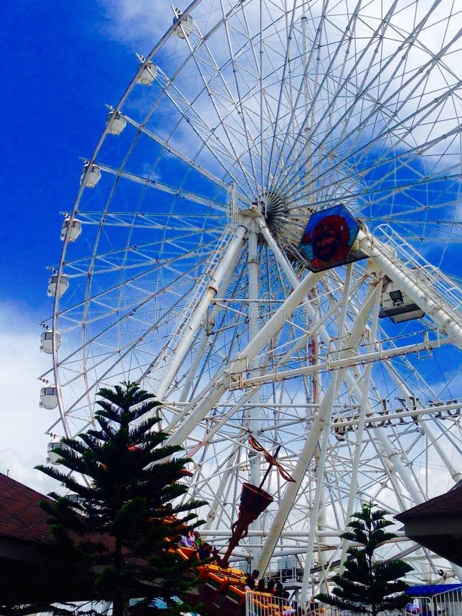 Ferris Wheel stock photo. Image of ranch, ferris, ride - 72776918