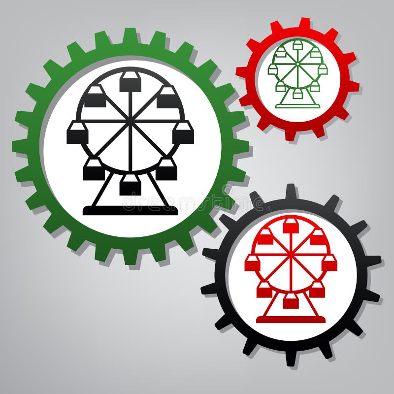 Connected Wheel Stock Illustrations – 3,471 Connected Wheel Stock ...