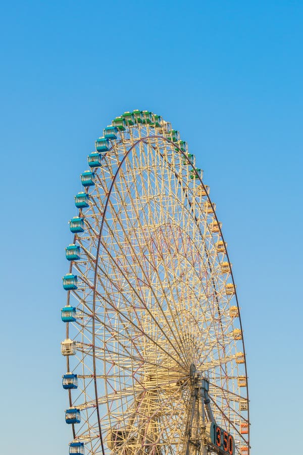 Ferris Wheel with Sky stock image. Image of holiday, light - 71062881
