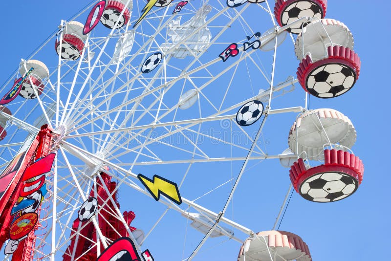 Ferris wheel stock photo. Image of holiday, relaxation - 50617490