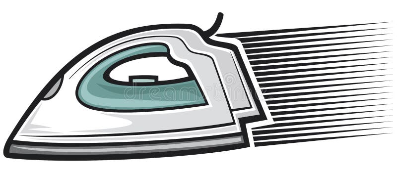 Desenho do ferro azul ilustração do vetor. Ilustração de cartoon - 12361585