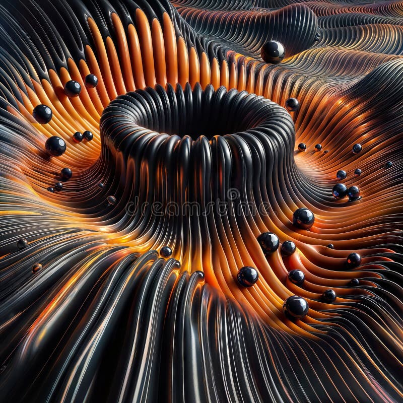 Freeform Ferrofluids Stock Illustrations – 3 Freeform Ferrofluids Stock ...