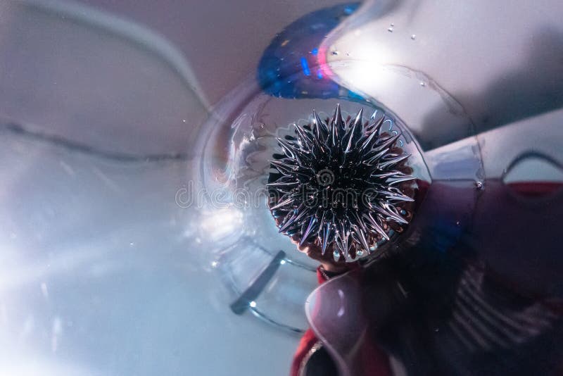 Ferromagnetic Liquid. the Shape of the Pointed Corona of a ...